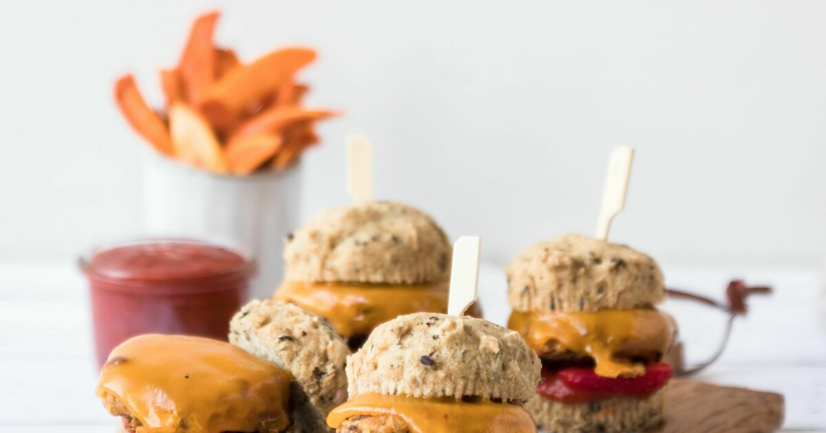 Mini-Burger: vegan & glutenfrei | Simply V